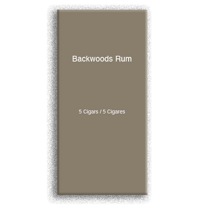 Backwoods Rum - 5 Pack | Cigar Studio
