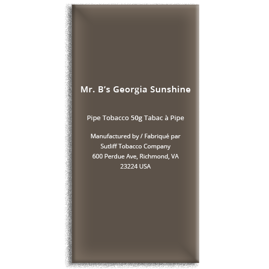 Mr. B's Georgia Sunshine (50g) | Cigar Studio